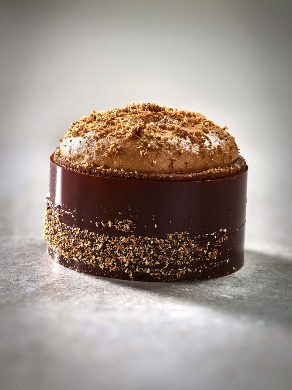 Recette MOF - Tarte Mousseuse Chocolat - Puratos